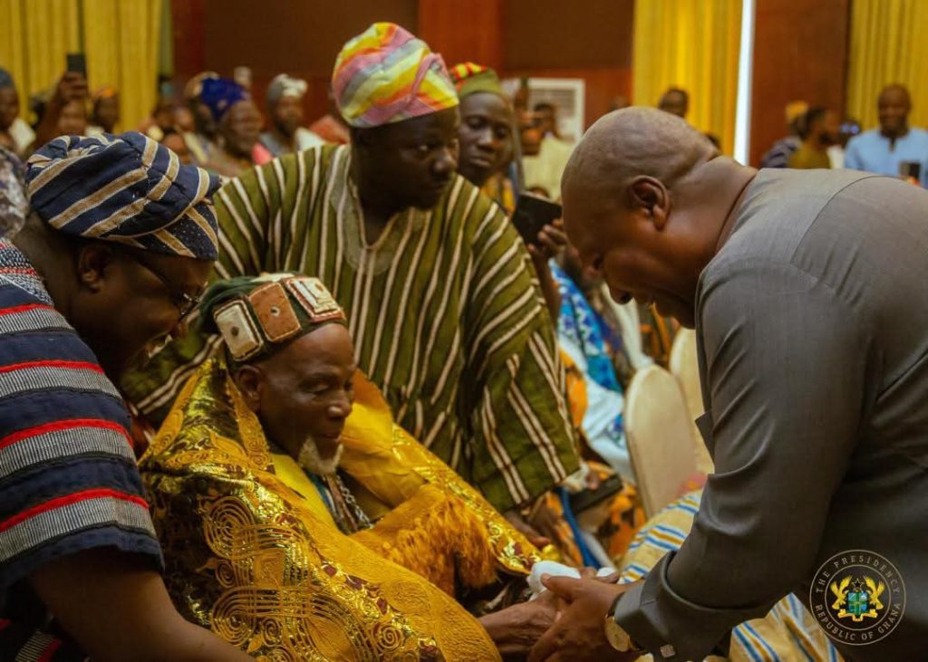 Ndan Ya-Naa Applauds President Mahama’s Leadership as “Breath of Fresh ...