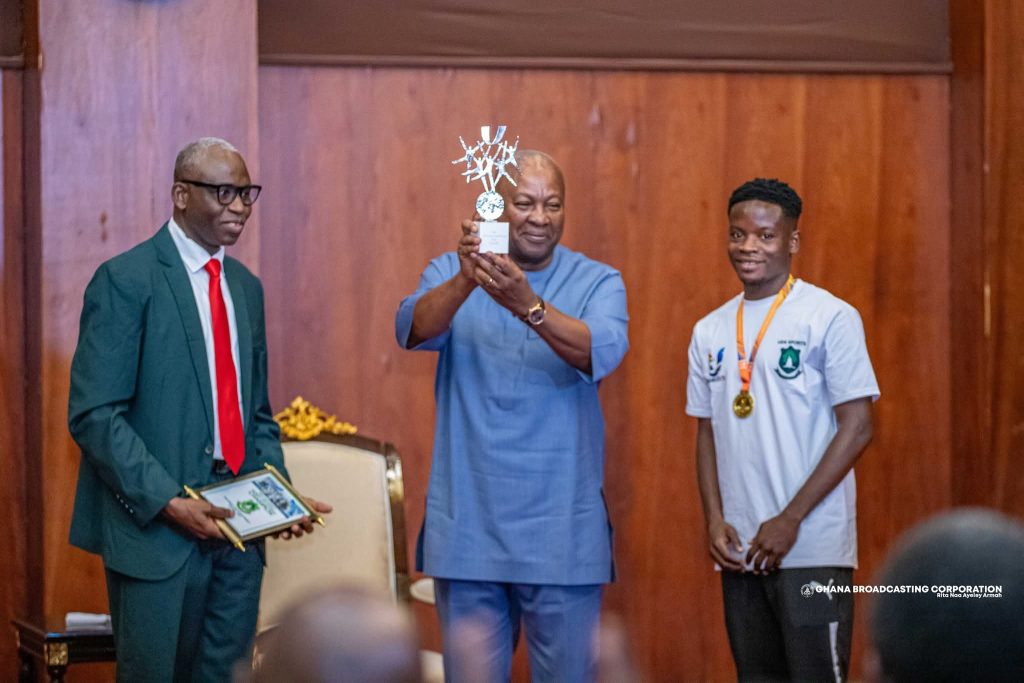 ‎President Mahama Honours UDS Football Team for World University Cup ...